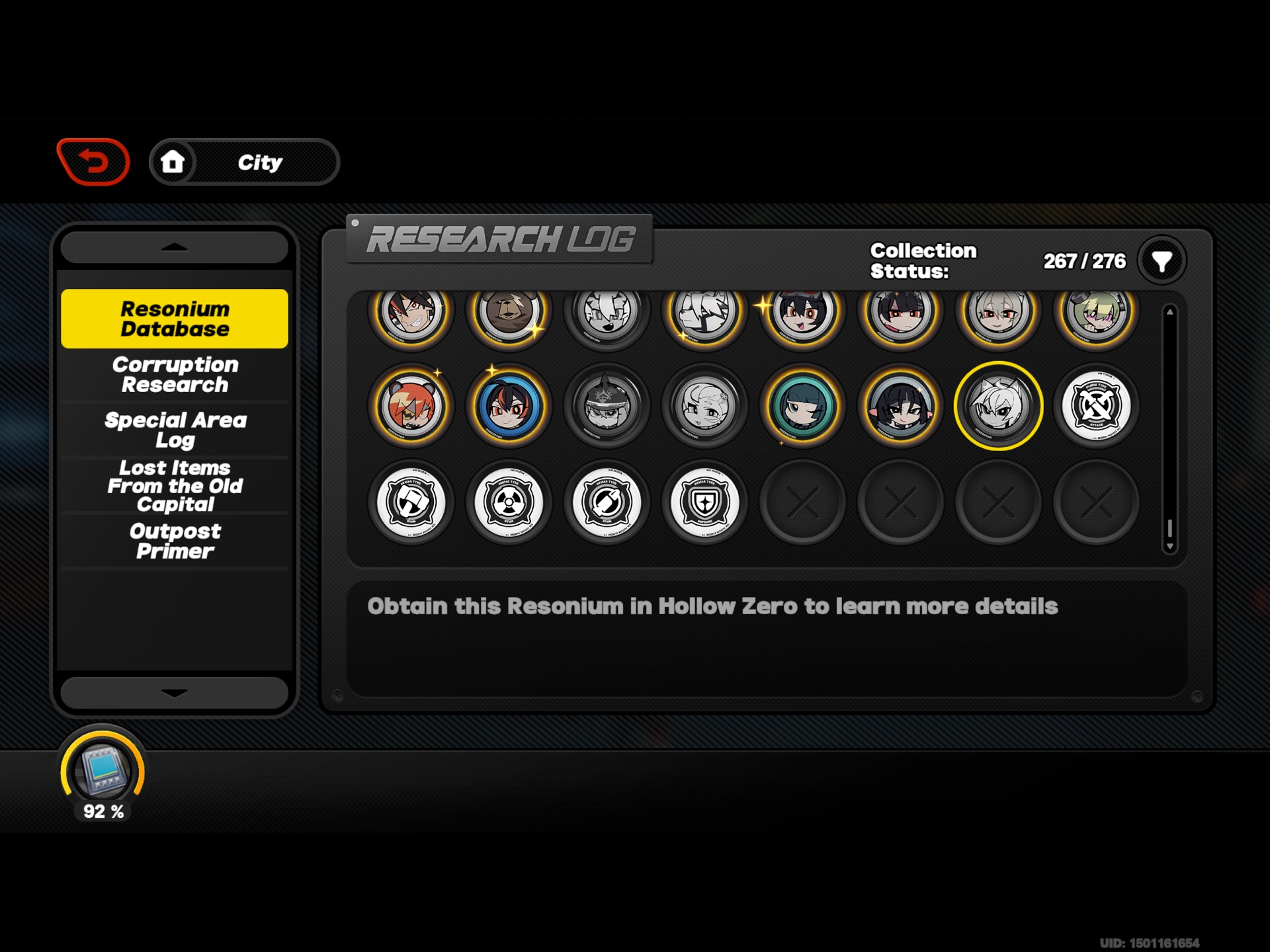 Seth affinity resonium bugged and unobtainable Zenless Zone Zero | HoYoLAB