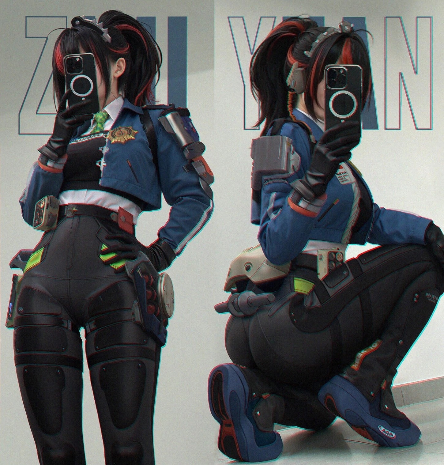 Zhu Yuan in real life! Zenless Zone Zero | HoYoLAB