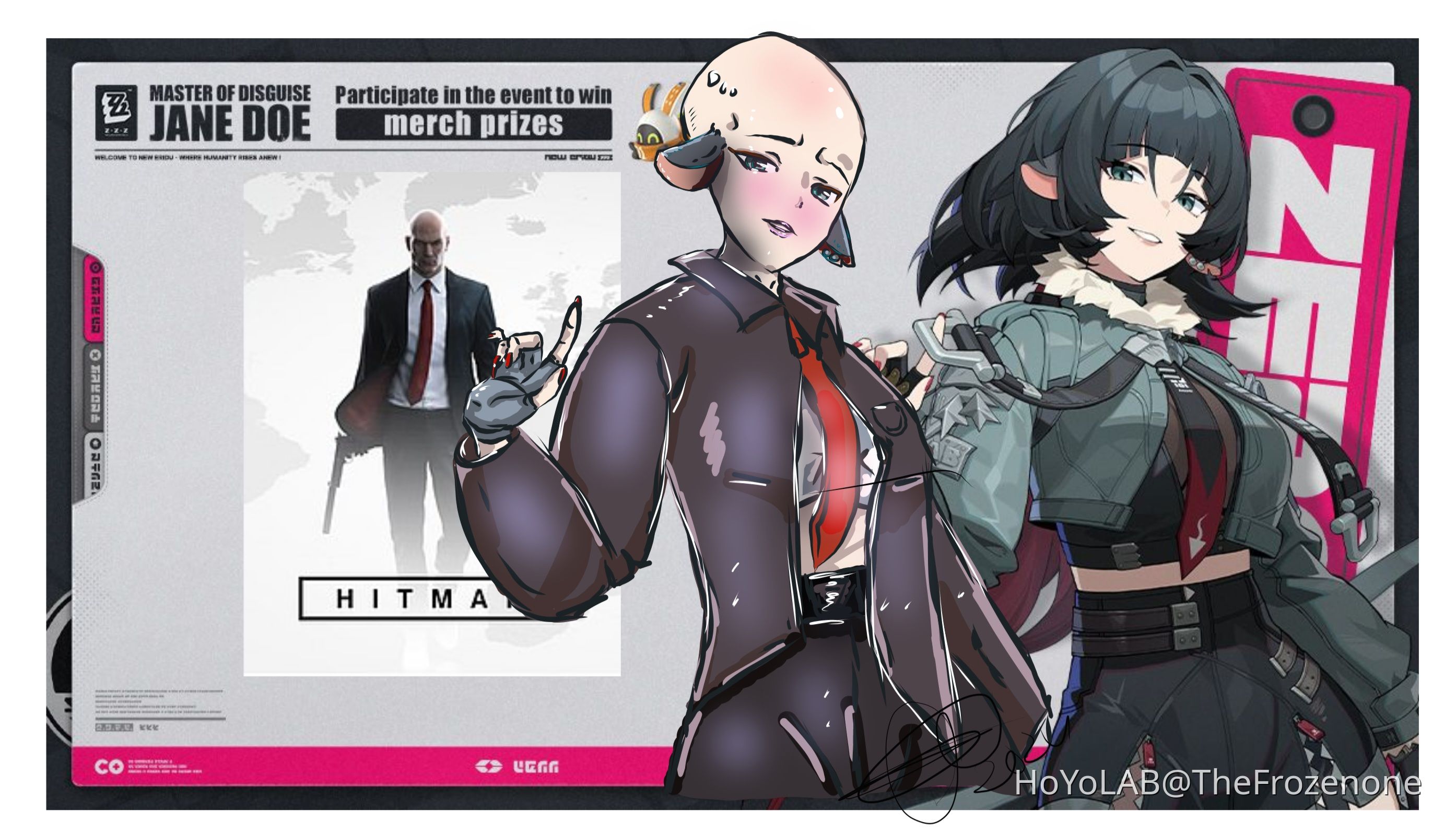Jane Doe-master of disguises entry Zenless Zone Zero | HoYoLAB
