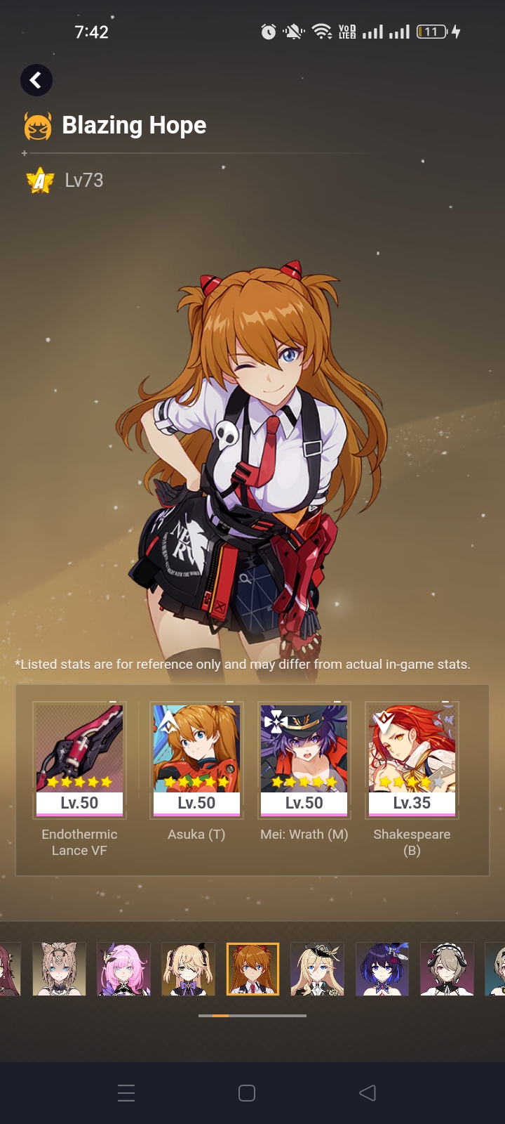 #Hi3rd One of my best team from 2yrs ago >_