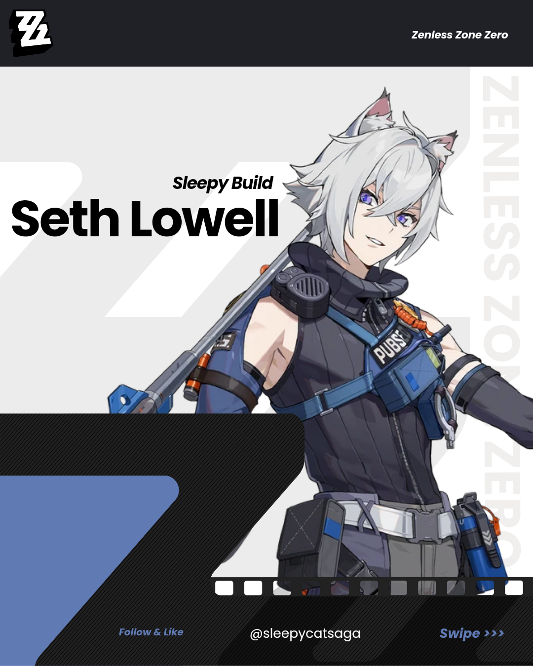 Sleepy Build: Seth Lowell Zenless Zone Zero | HoYoLAB