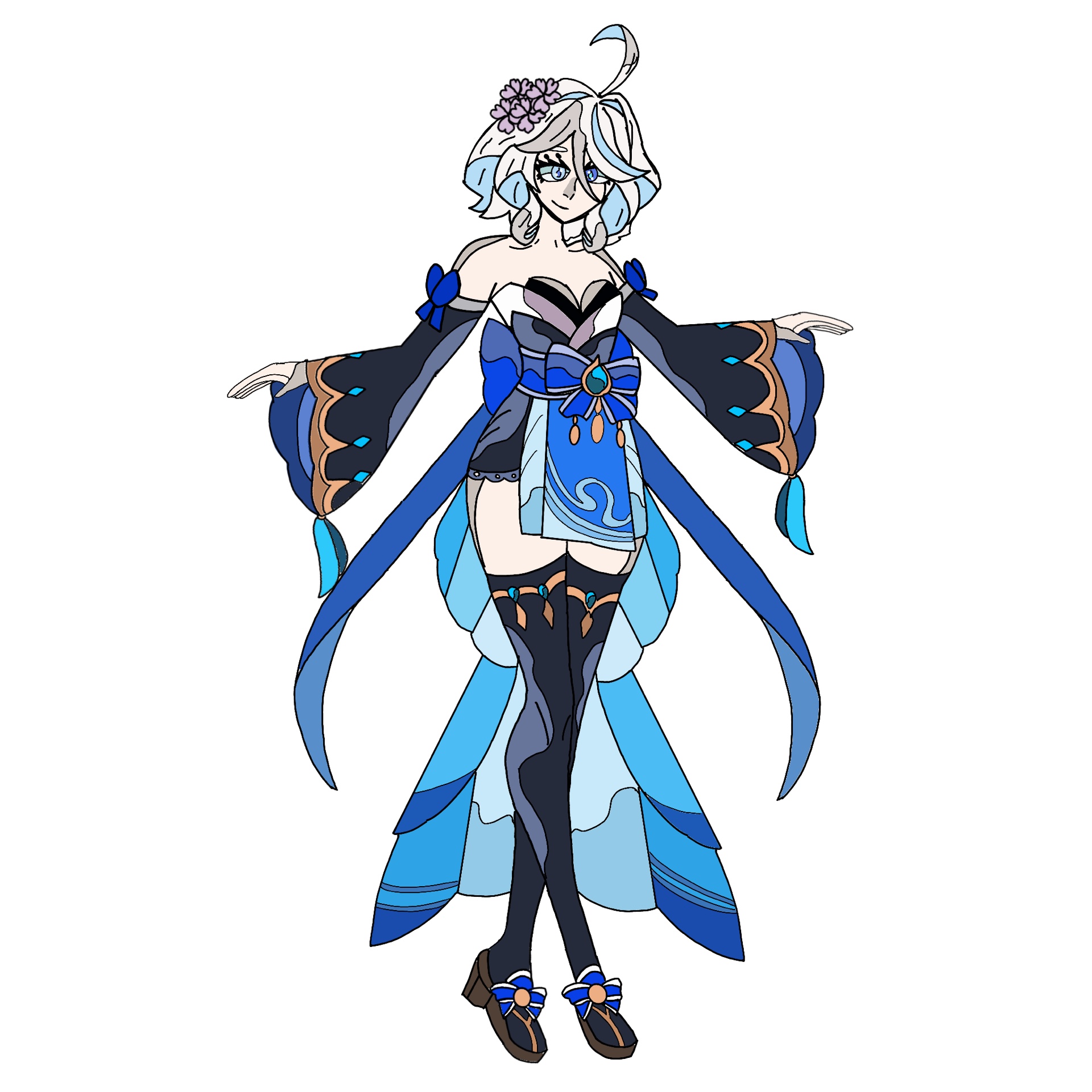 Inazuma Furina for Minuki fei Genshin Impact | HoYoLAB