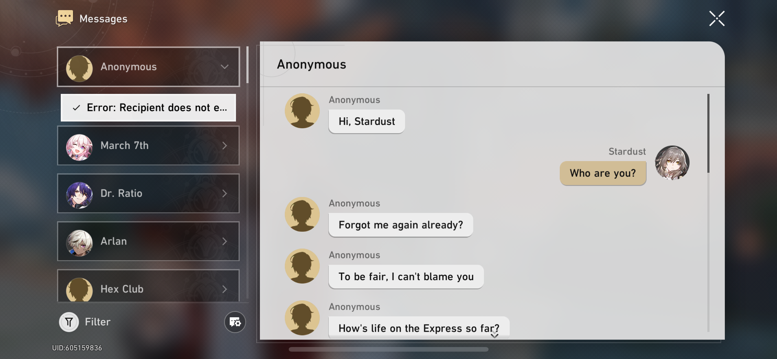 WHERE ARE JIAOQIU’S MESSAGES?!!! Honkai: Star Rail | HoYoLAB