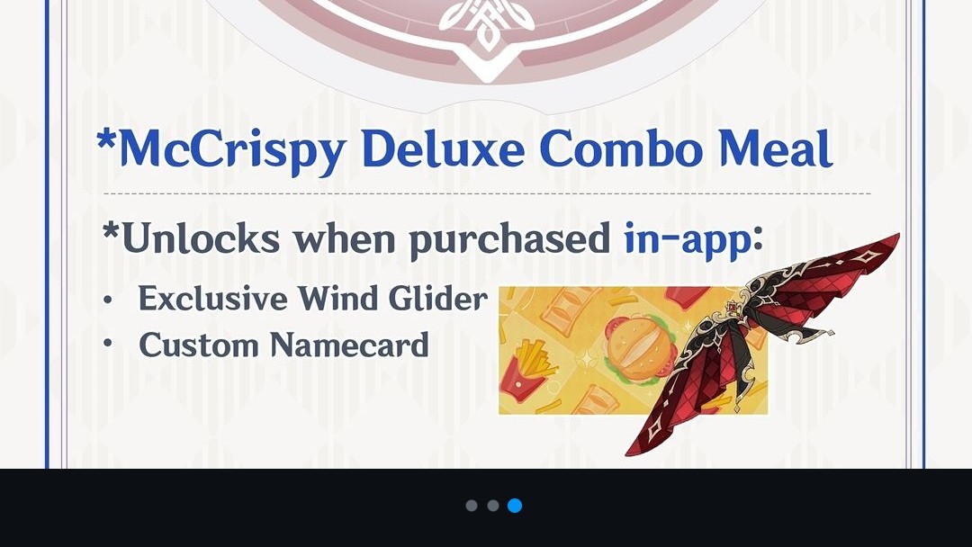 LIHAT baru aja posting soal McD x Genshin Genshin Impact | HoYoLAB