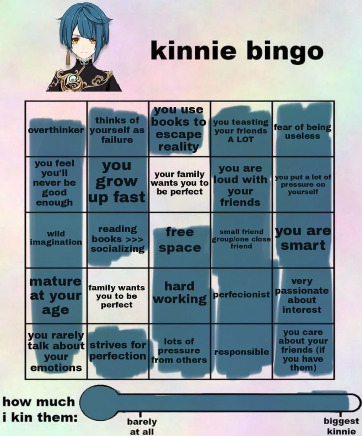 Kinnie Bingo !! Genshin Impact | HoYoLAB