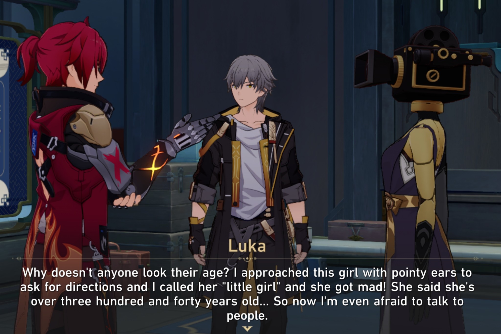 Poor Luka can't grasp how people age on the Lofu Honkai: Star Rail ...