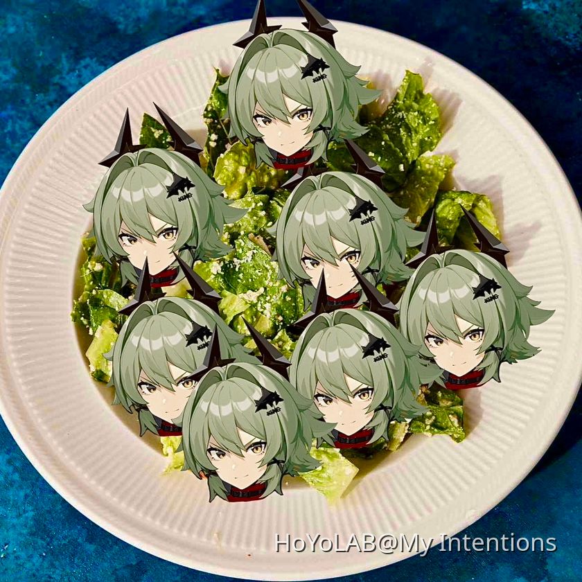 What’s wrong? You haven’t touched your “Caesar” Salad 👀 Zenless Zone ...