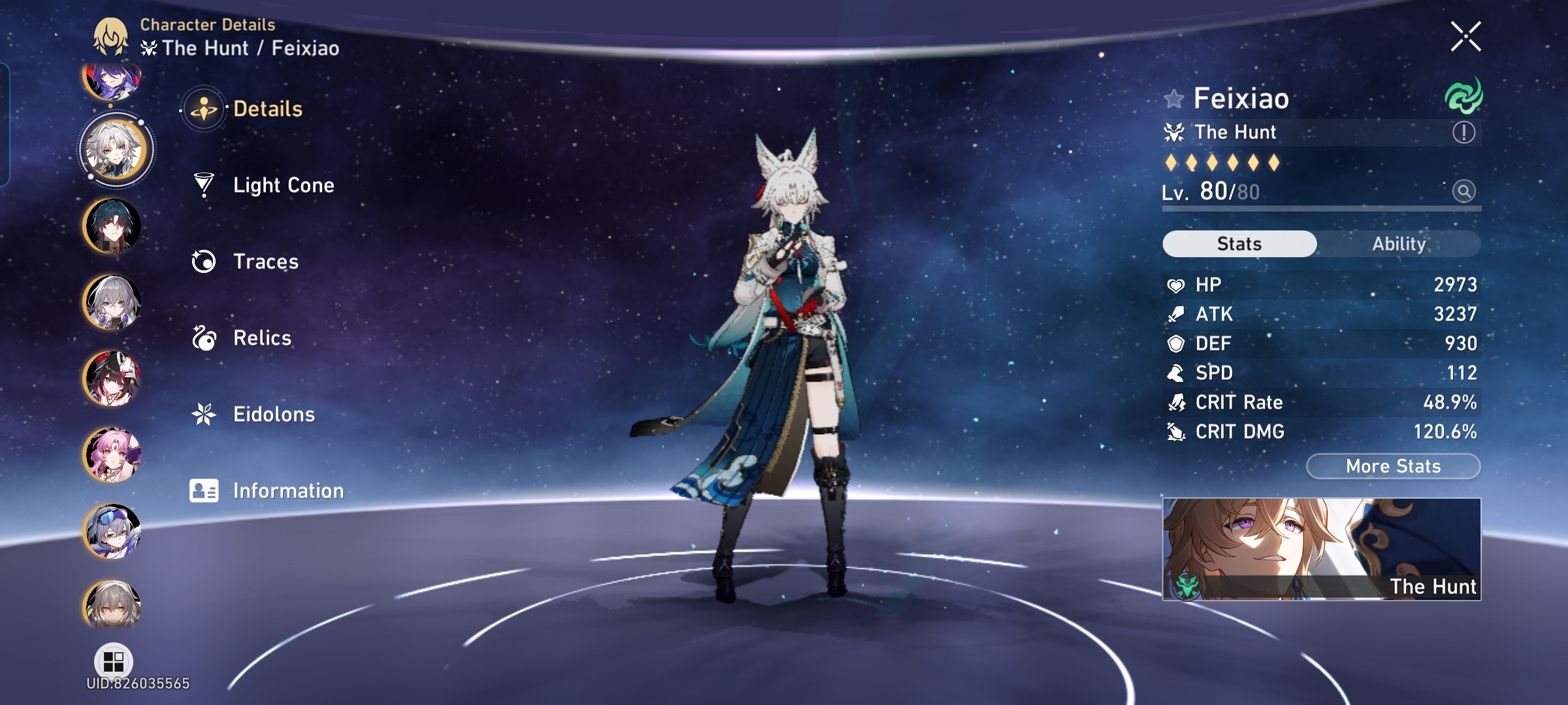 I just got Fei Xiao, Got any suggestions on build? Honkai: Star Rail ...