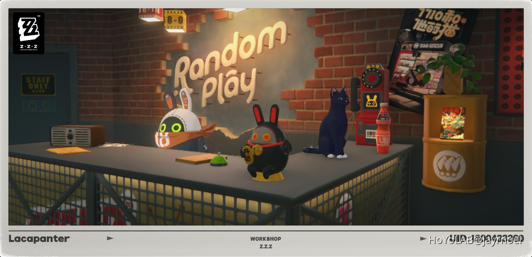 I finally managed to adopt Inky Zenless Zone Zero | HoYoLAB