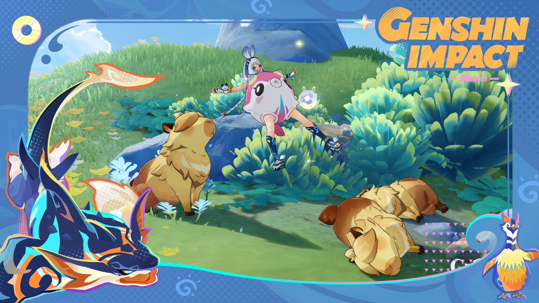 More cute creatures together Genshin Impact | HoYoLAB