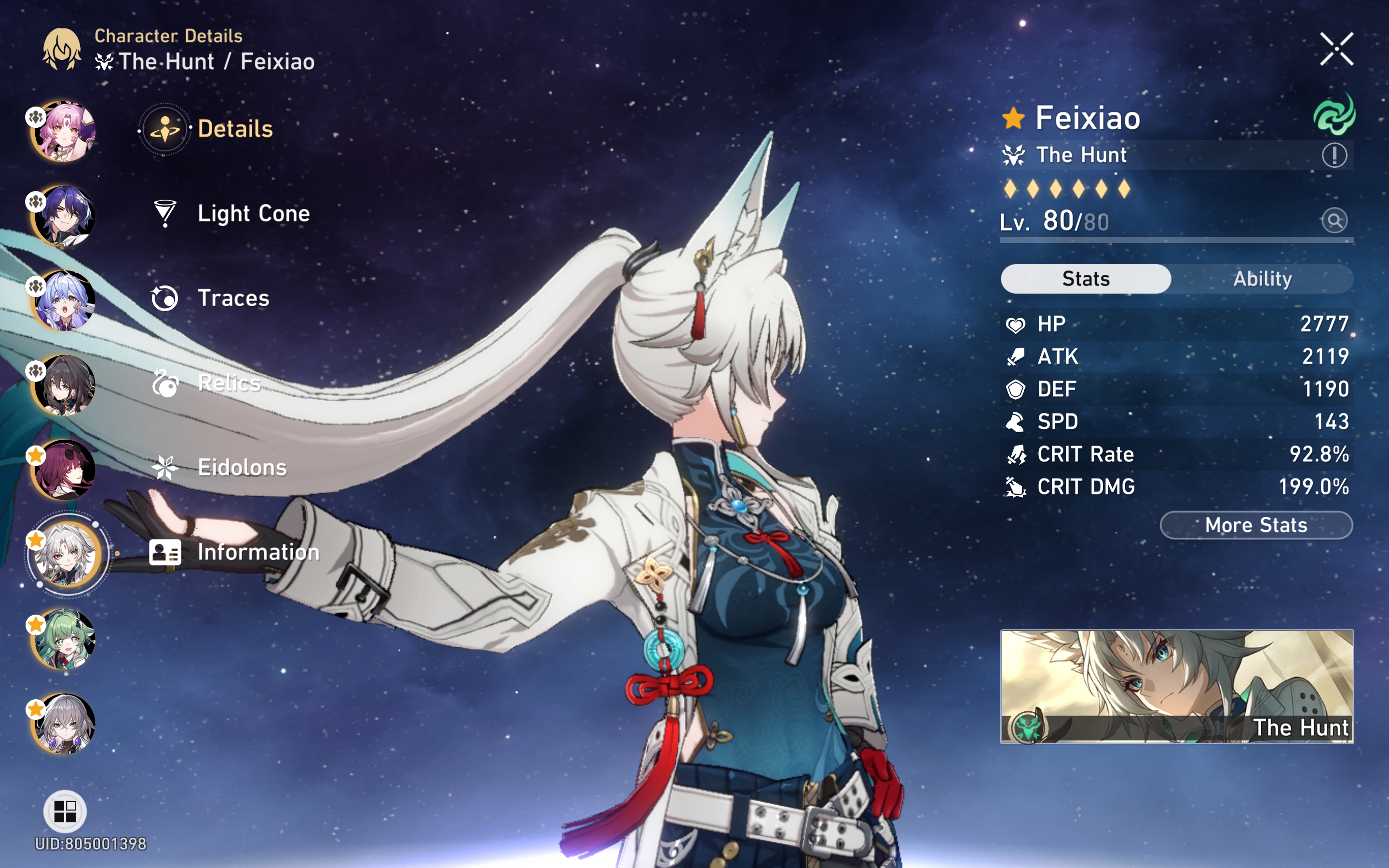 I love my feixiao Honkai: Star Rail | HoYoLAB
