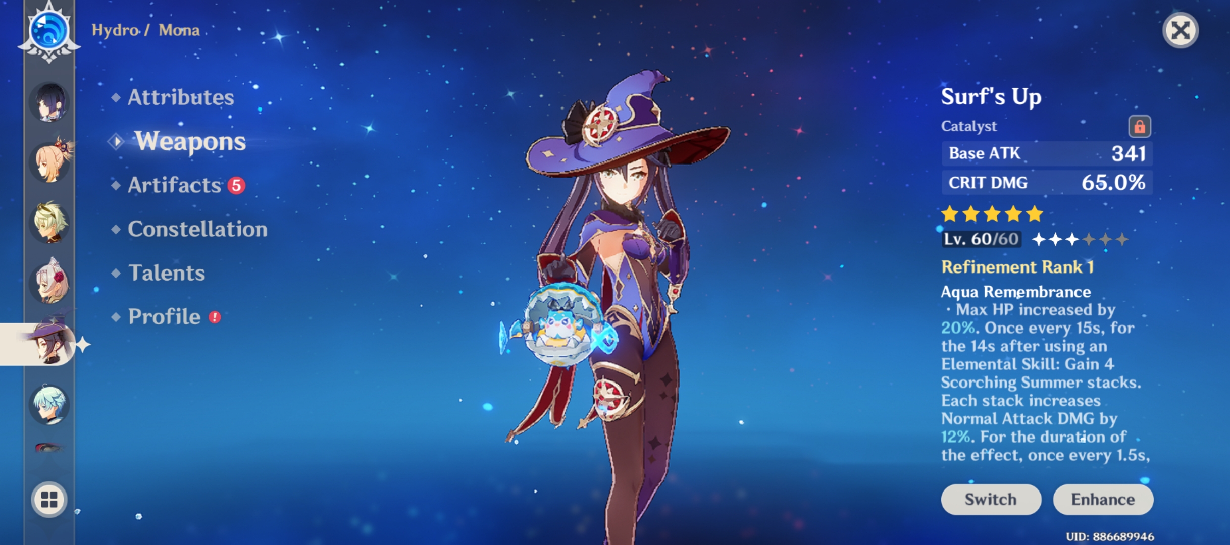 I got the wrong hydro catalyst Genshin Impact | HoYoLAB