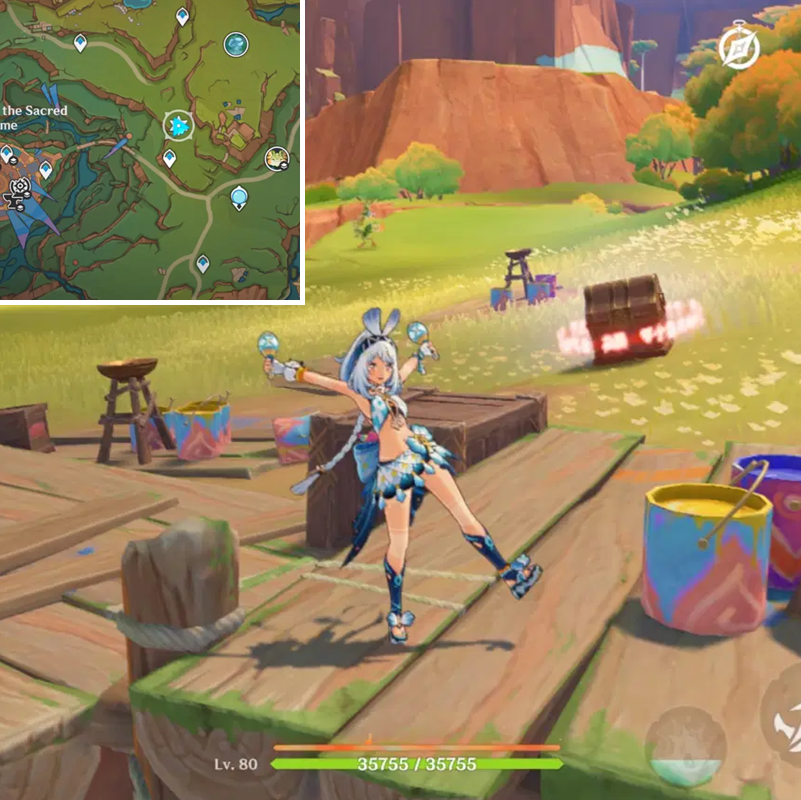 Yellow Yumkasaurus Pyro Paintcan Puzzle (Basin of Unnumbered Flames ...