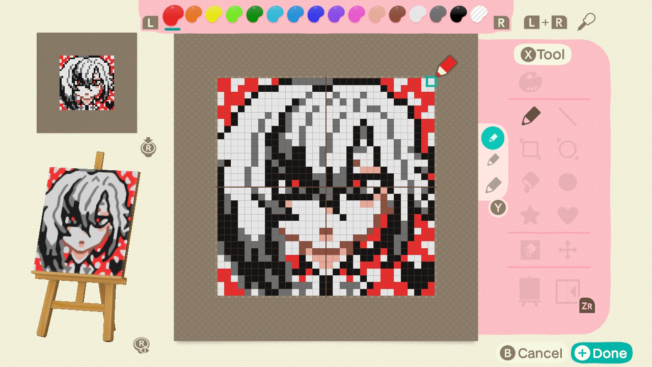 I drew Arlecchino in ACNH! Genshin Impact | HoYoLAB