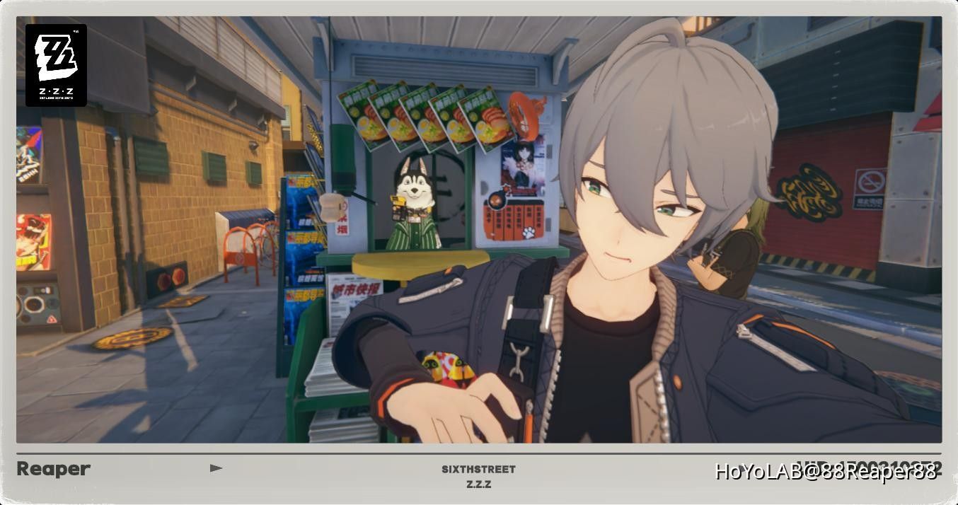 When you notice a dog running a newsstand 😂 Zenless Zone Zero | HoYoLAB