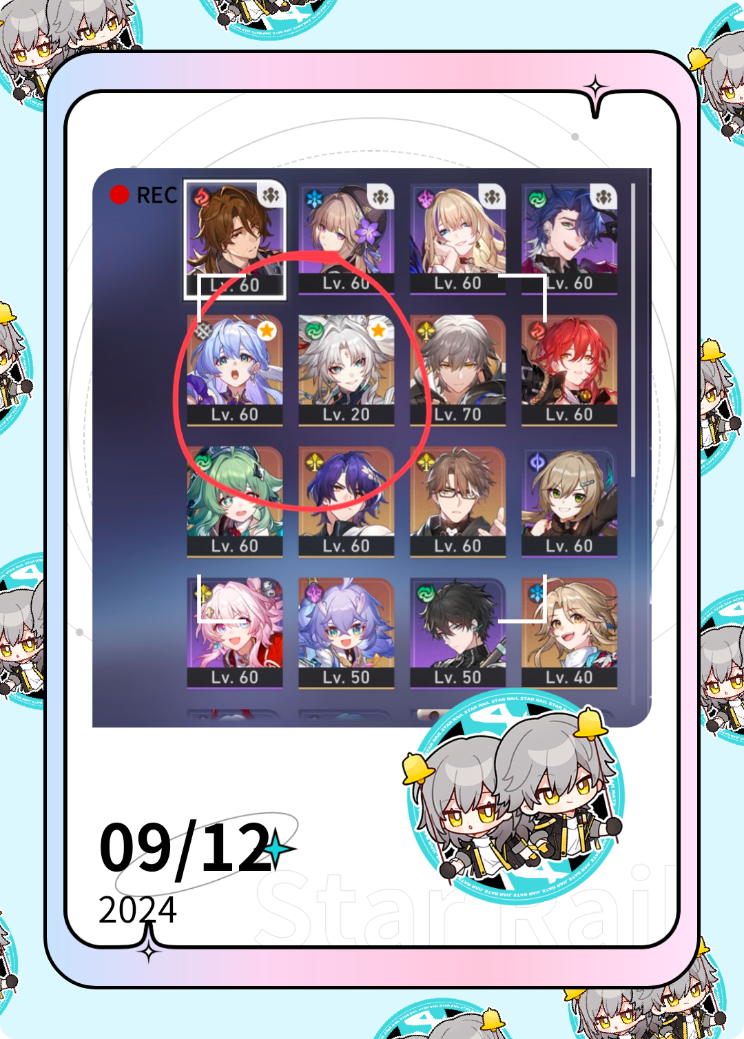 09/12 Diary -# My Character Building Diary Honkai: Star Rail | HoYoLAB