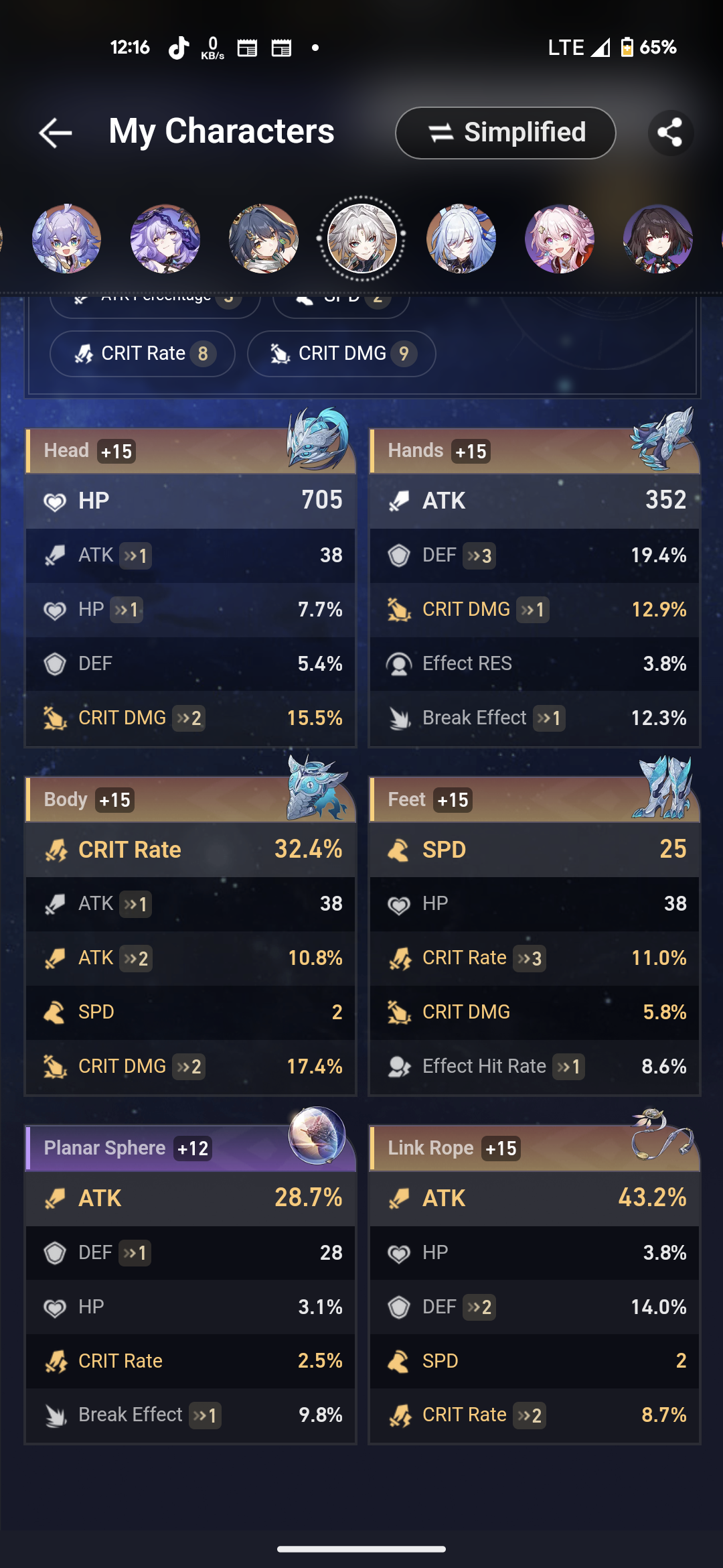 checkout my fexiao build Honkai: Star Rail | HoYoLAB