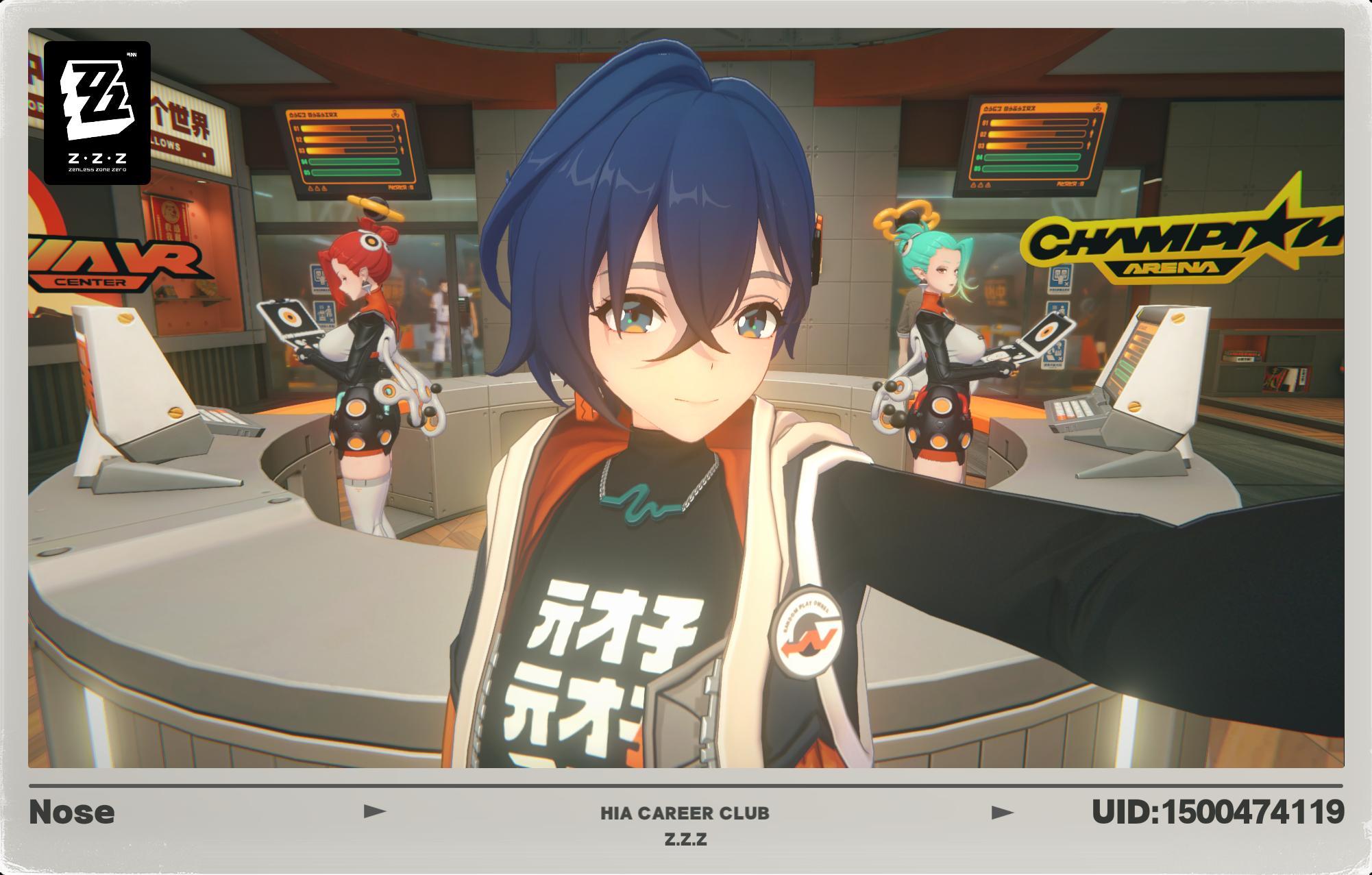 Chilling, grinding some upgrade mats Zenless Zone Zero | HoYoLAB