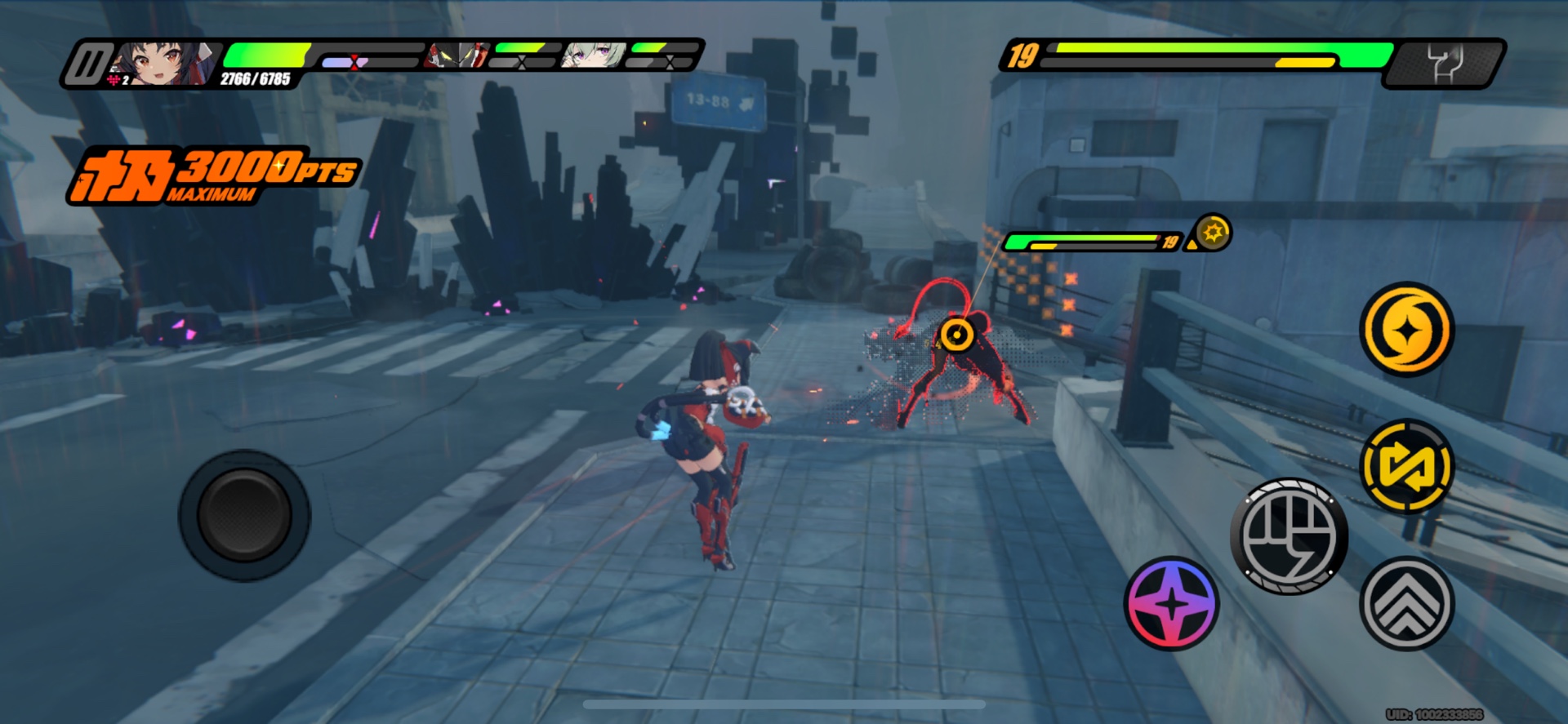 Evil Shadow Jane Doe is tough! Zenless Zone Zero | HoYoLAB