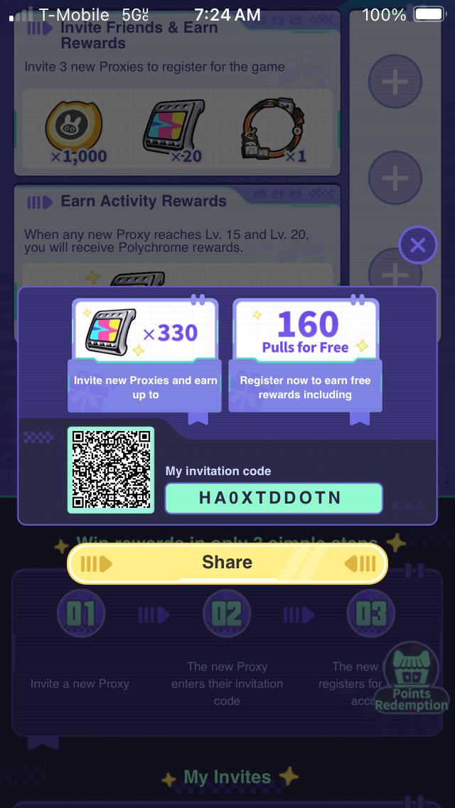 Here’s my invitation code. Share with your friends, please, I need Jane ...