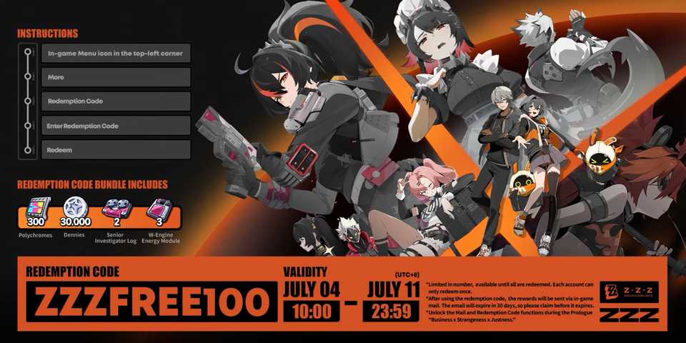 ZZZ 1.2 Livestream Codes - Zenless Zone Zero Redeem Codes (September ...