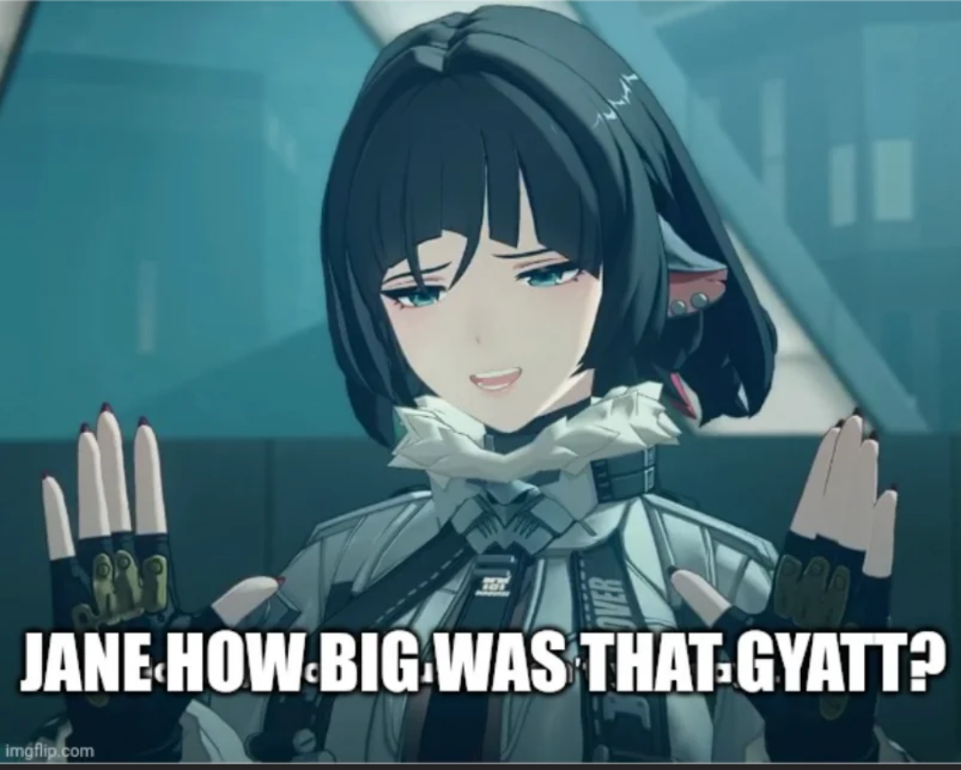 Jane meme Zenless Zone Zero | HoYoLAB