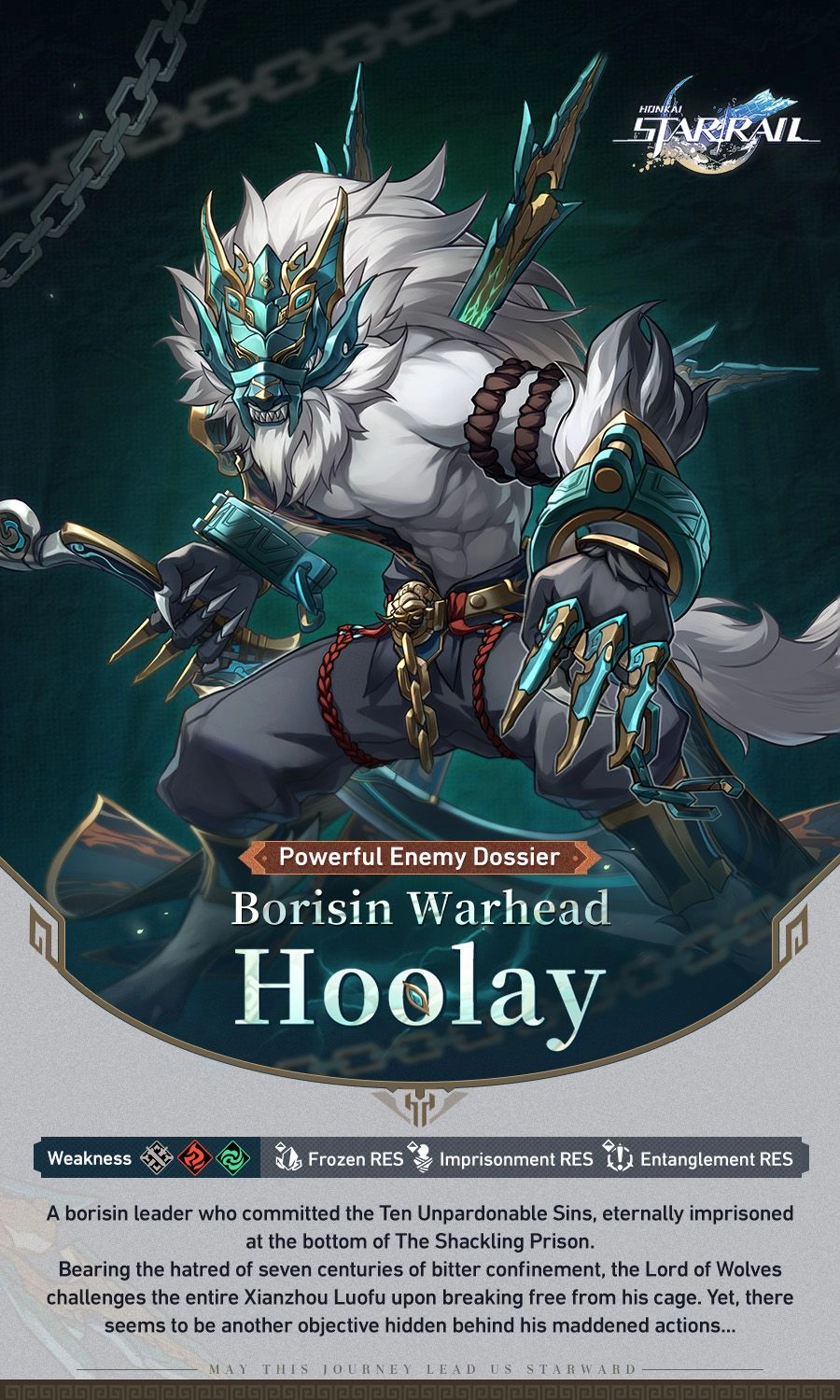 Powerful Enemy Dossier | Borisin Warhead: Hoolay Honkai: Star Rail ...