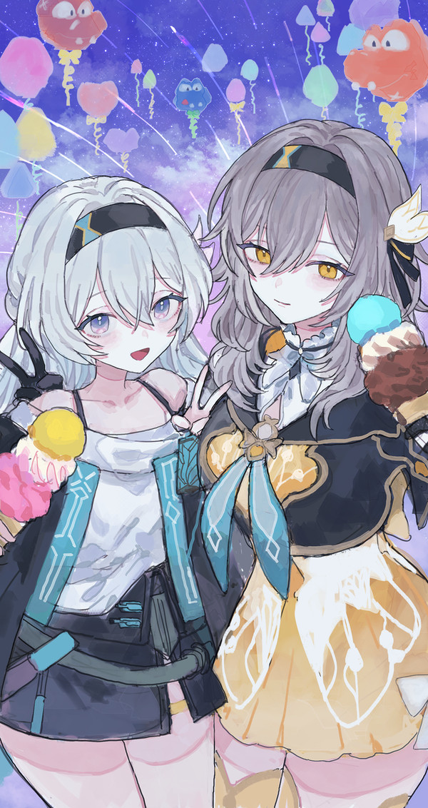 Firefly and Stelle are really great friends Honkai: Star Rail | HoYoLAB