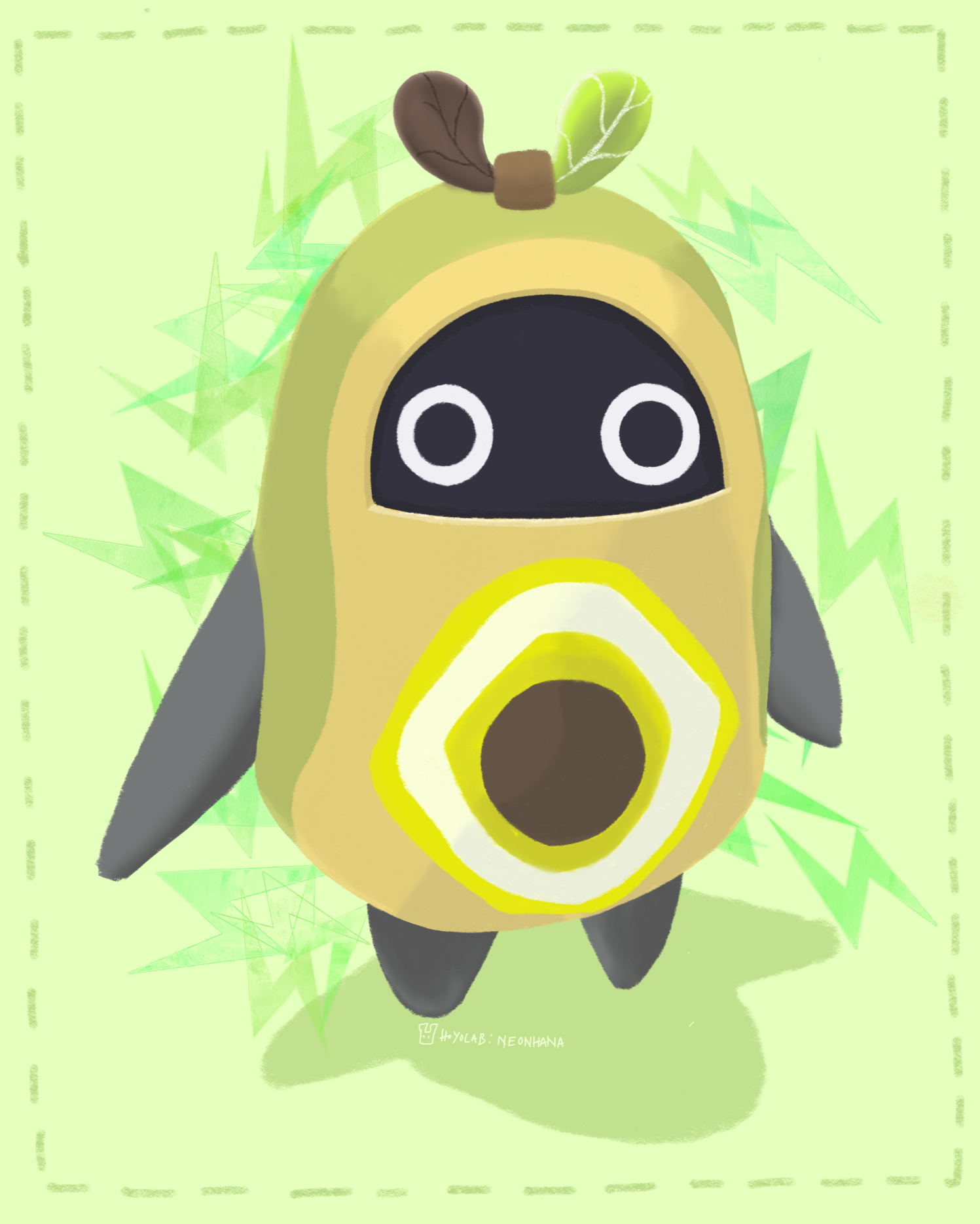 Bangboo Series : Avocaboo Zenless Zone Zero | HoYoLAB