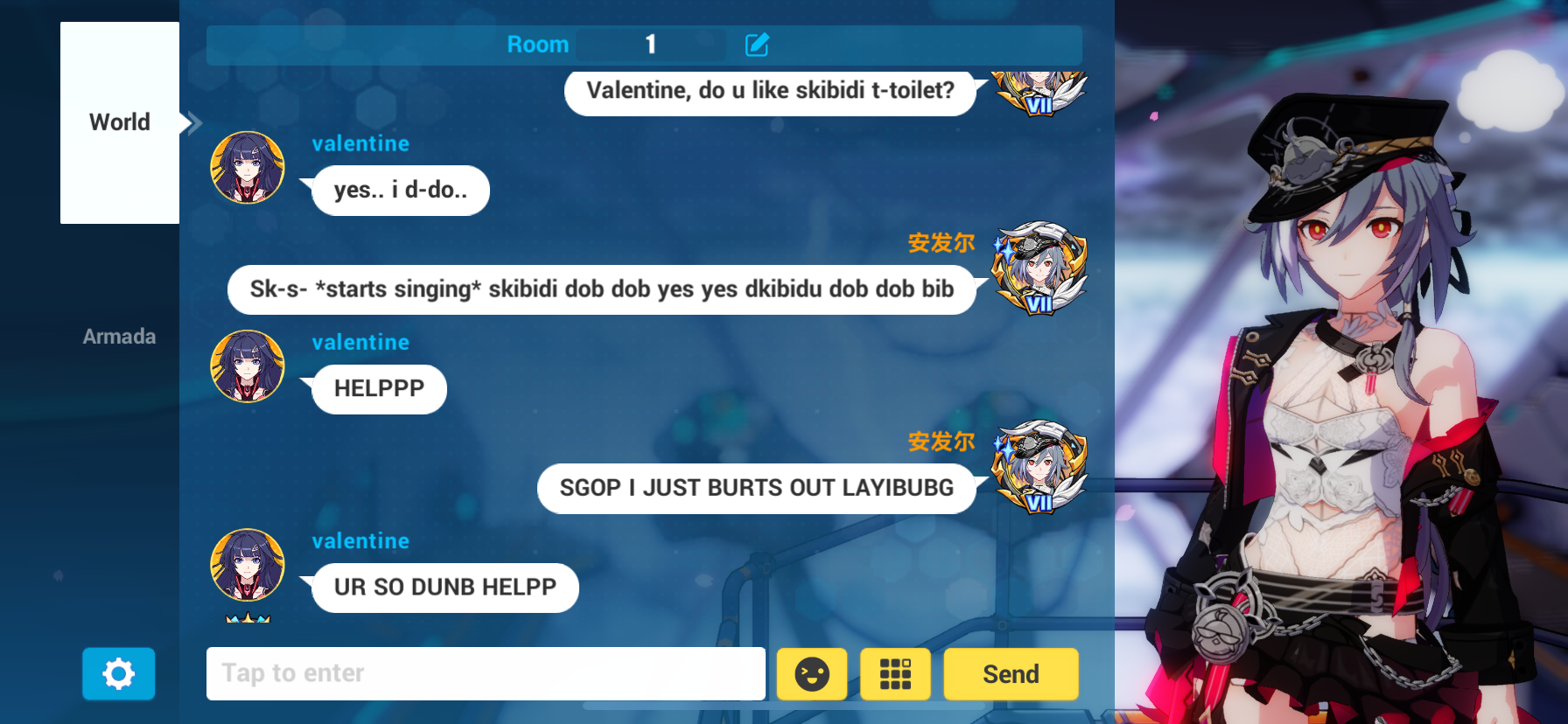 (WARNING! DO NOT READ!! ITS 100% CRINGE!!) Honkai Impact 3rd | HoYoLAB