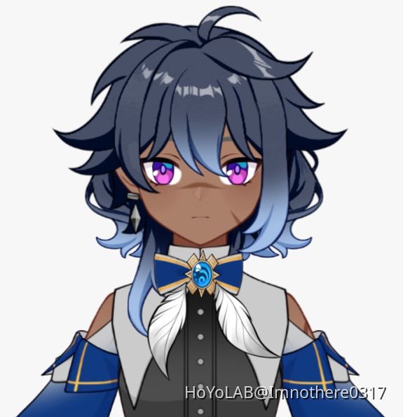 Oc WIP, 5⭐️ Hydro Polearm Genshin Impact | HoYoLAB