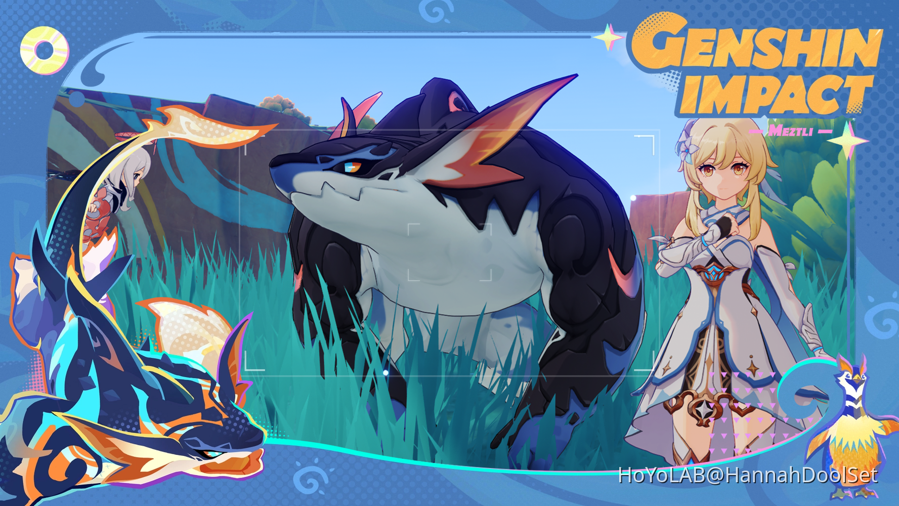 A Picture with Koholasaurus Genshin Impact | HoYoLAB