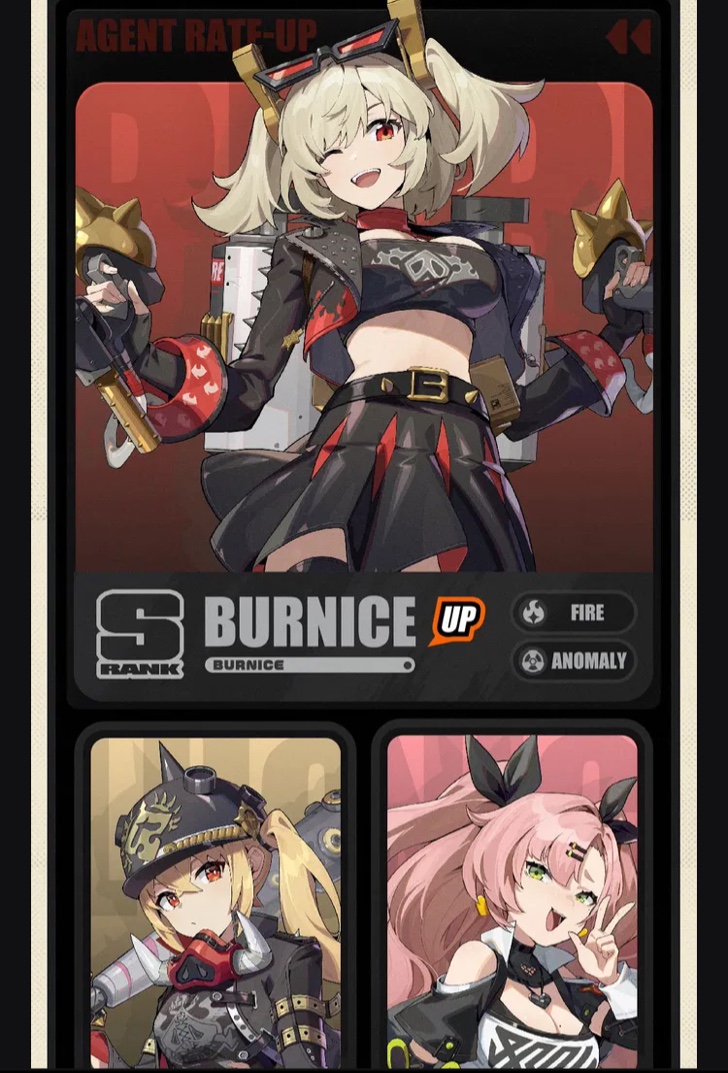 Burnice’s Banner Zenless Zone Zero | HoYoLAB