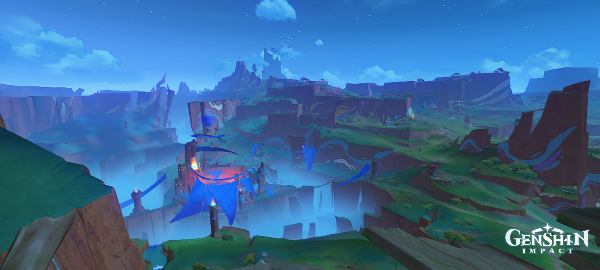 The amount of dedication the people of natlan had to paint such huge ...