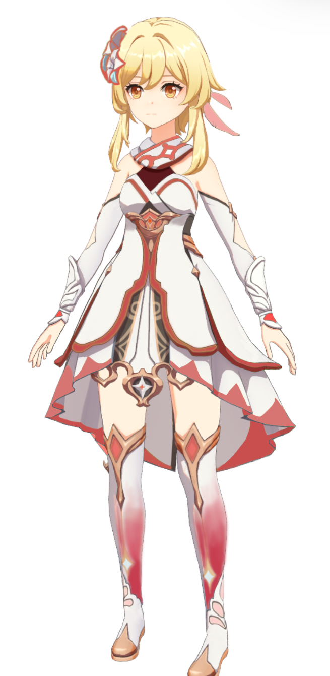 Lumine When She Gets The PYRO Element Genshin Impact | HoYoLAB