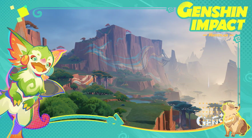 A beautiful view of Natlan!! Genshin Impact | HoYoLAB