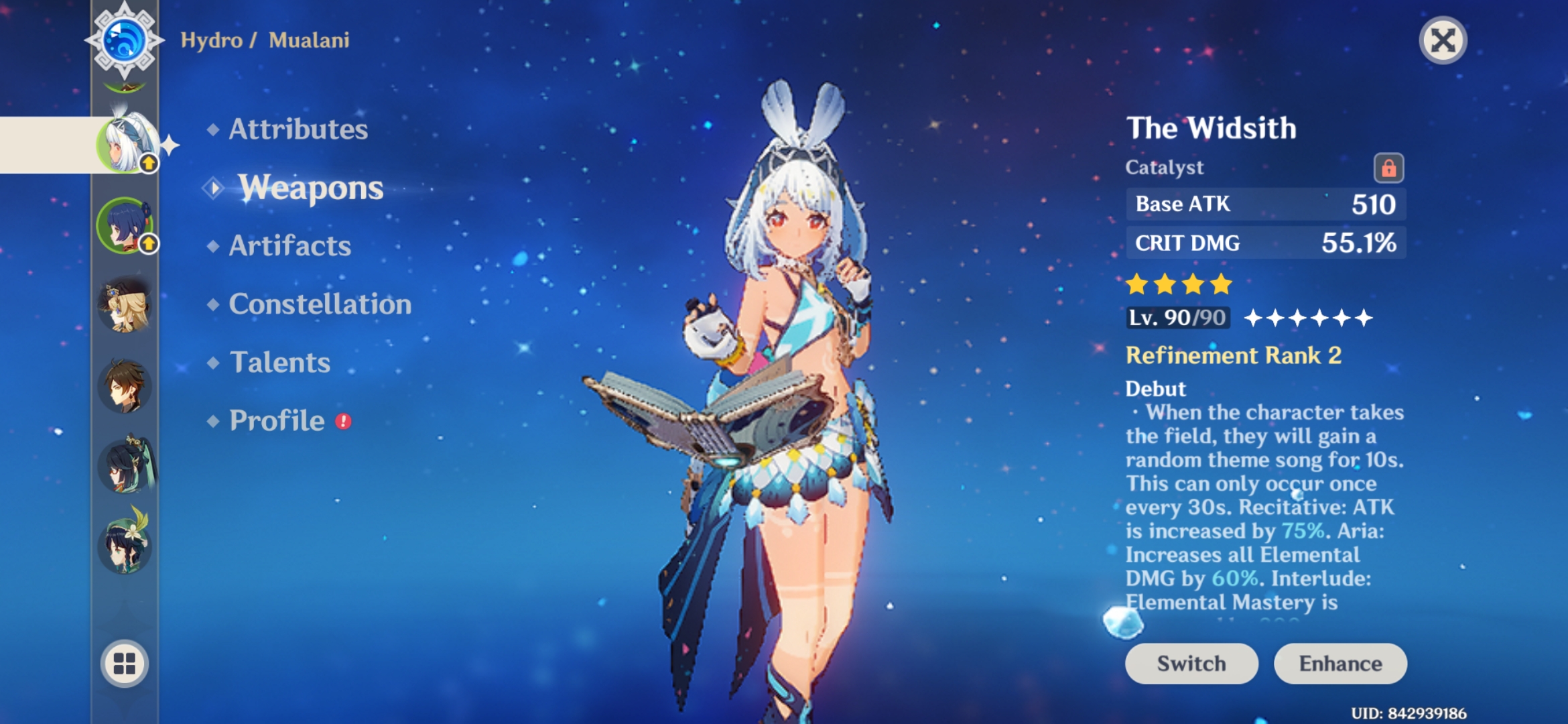 is this a good build for my Mualani? Genshin Impact | HoYoLAB