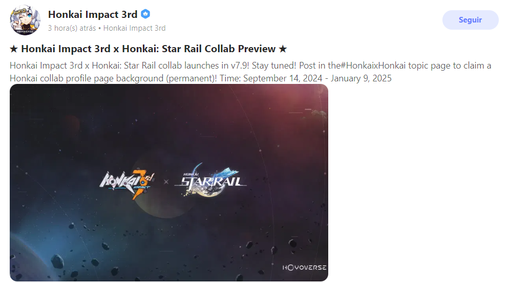 H3rd X Star Rail Honkai Impact 3rd | HoYoLAB