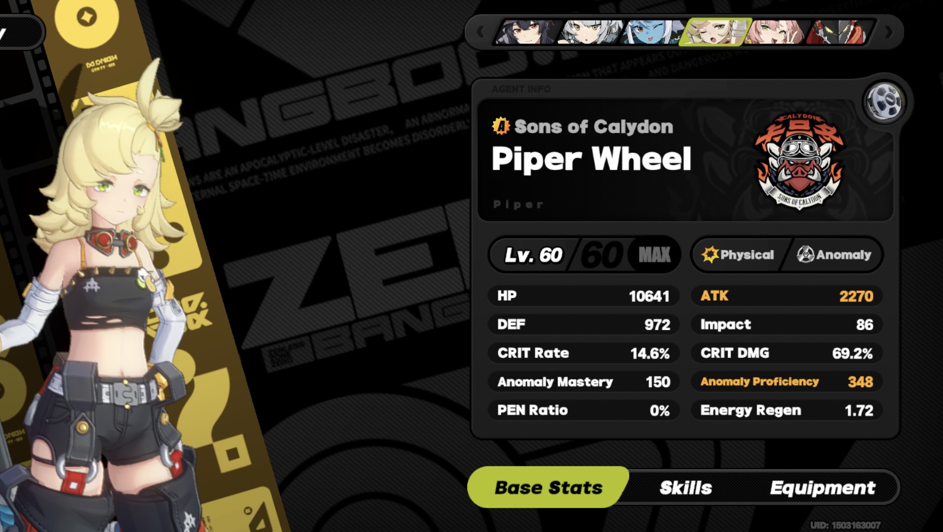 Piper Build! Zenless Zone Zero | HoYoLAB