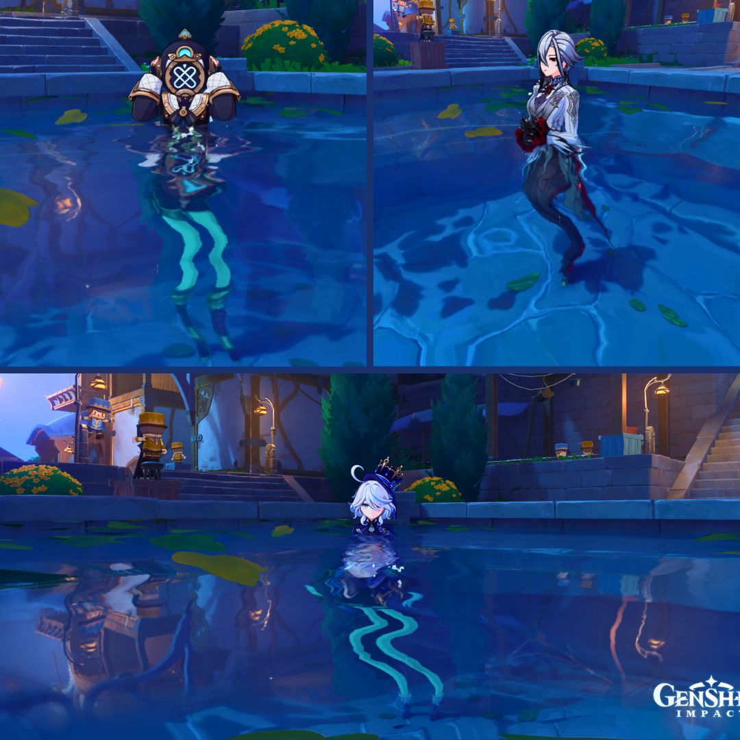 The power of water is its ability to take on any shape Genshin Impact ...