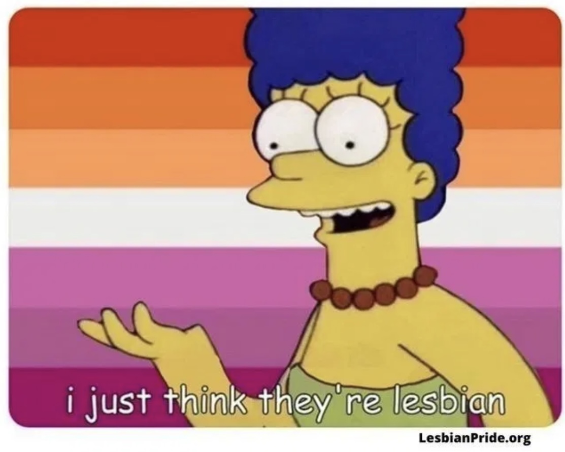 The Simpsons - “I just think they’re lesbian!” | HoYoLAB