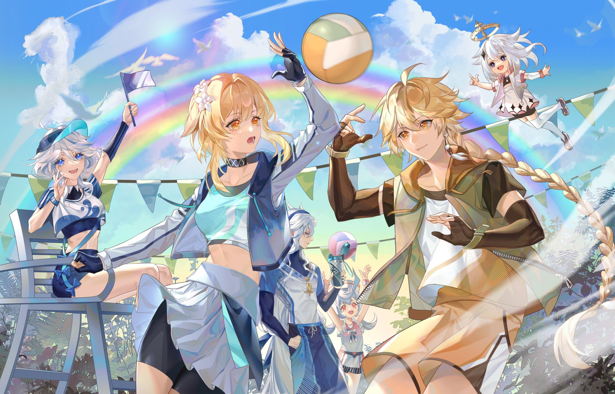 More Neuvifuri Promotional Art! Genshin Impact | HoYoLAB