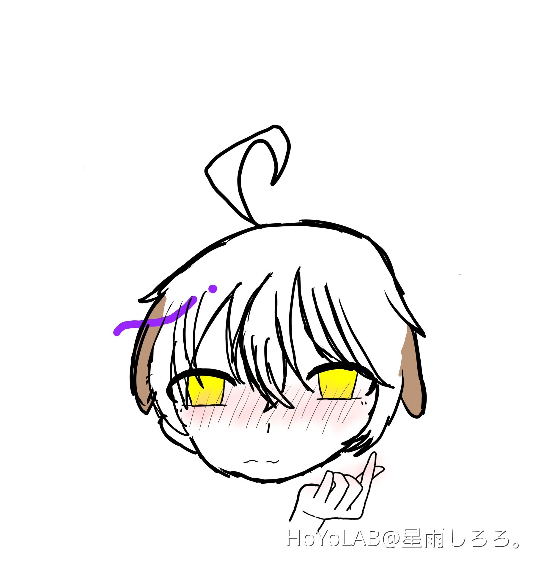 【sxfn】照れ顔🎼💜くん | HoYoLAB