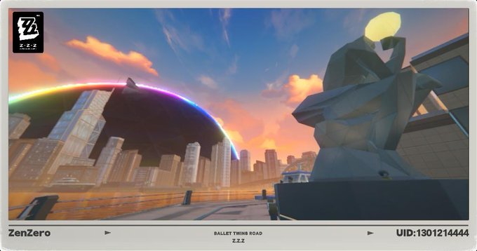 Ballet Twin Tower Sunset Zenless Zone Zero | HoYoLAB