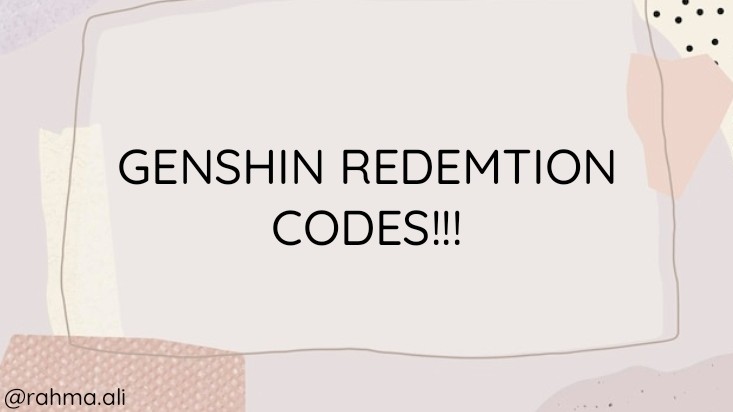 New Genshin Redemtion Codes!!!! Genshin Impact | HoYoLAB