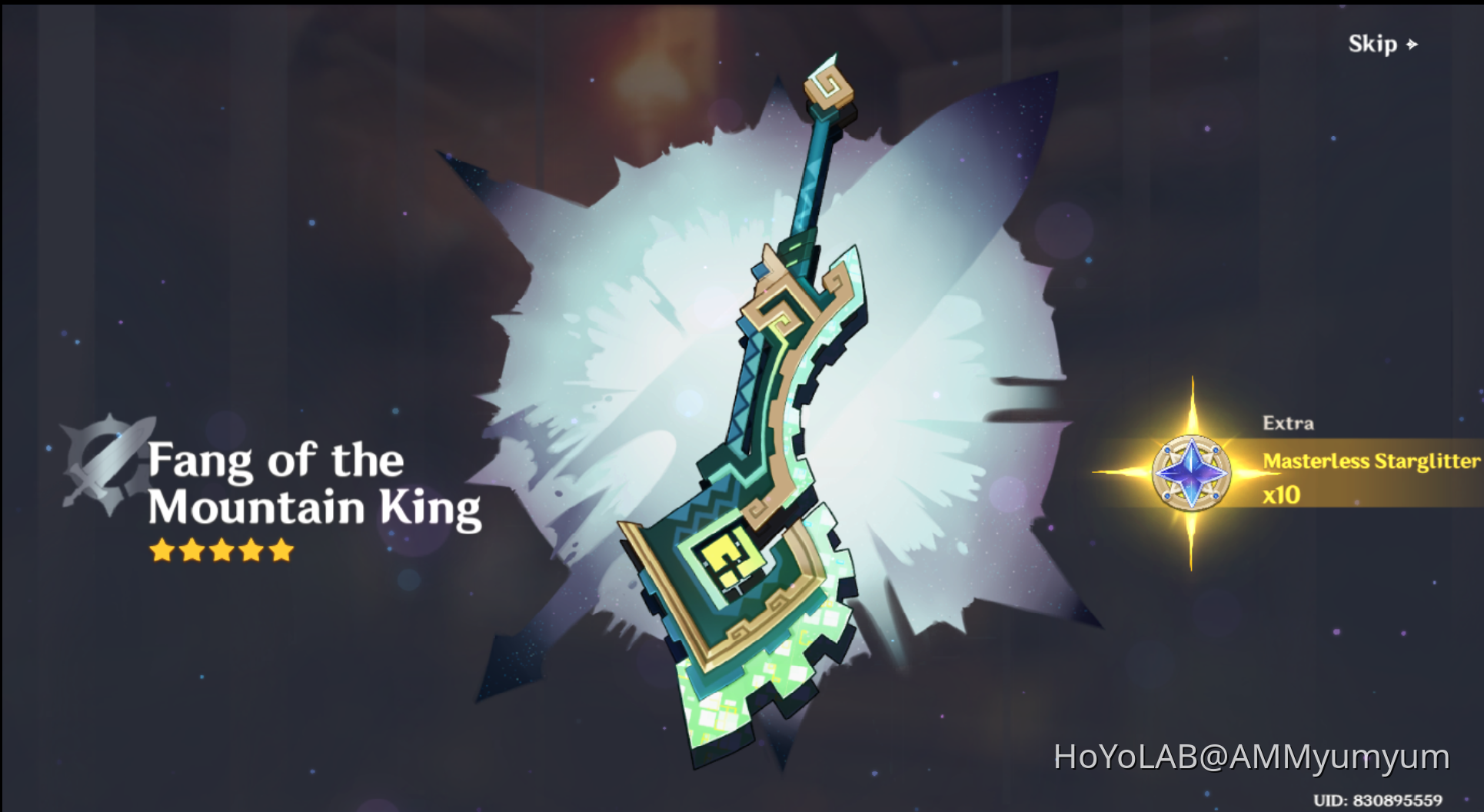 Fang of the Mountain King Genshin Impact | HoYoLAB