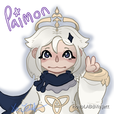 Quick Paimon Doodle Genshin Impact | HoYoLAB