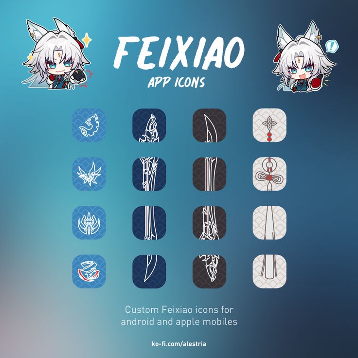 Unleash Feixiao’s Power: Custom Icons Reflecting Her Courage and ...