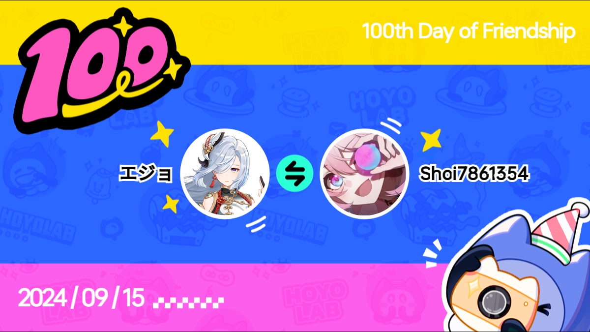 100 days series | HoYoLAB