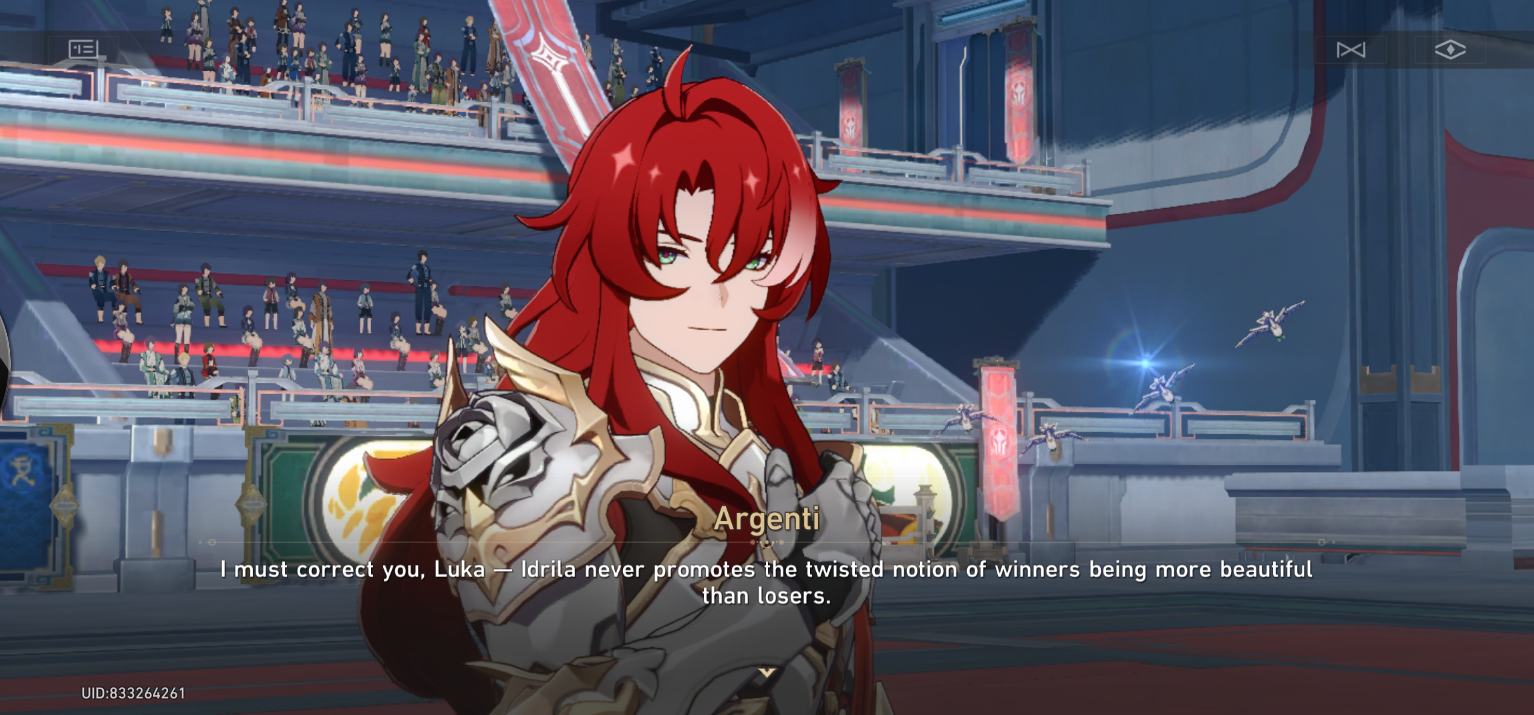 Argenti needs to remind us he is a 5-star character so bad that he dyes ...